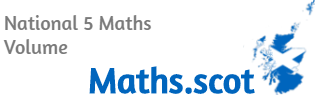 Volume – National 5 Maths – Free Study Resources